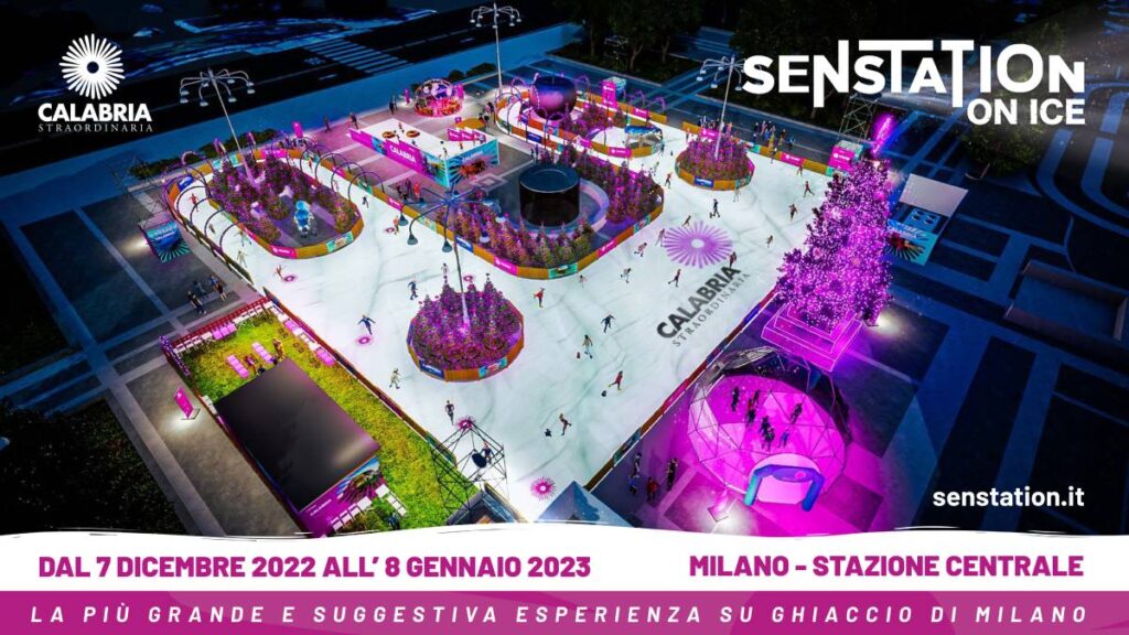 Senstation On Ice In Stazione Centrale: Spettacolo Ghiacciato